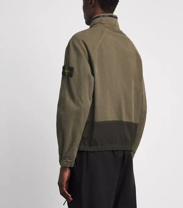 Stone Island Technical Nylon Zip-up Jacket