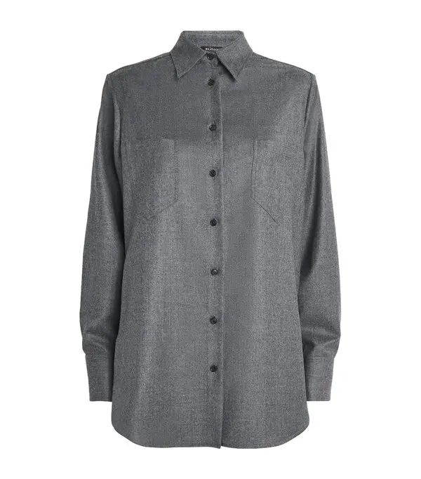 Kiton Virgin Wool Shirt