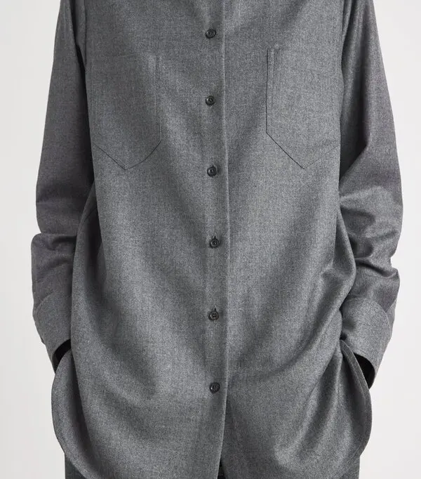 Kiton Virgin Wool Shirt