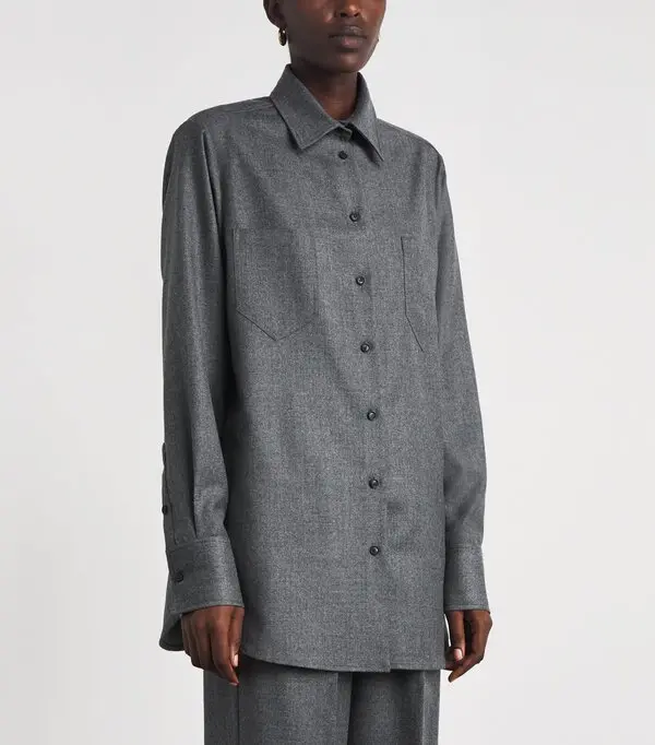 Kiton Virgin Wool Shirt