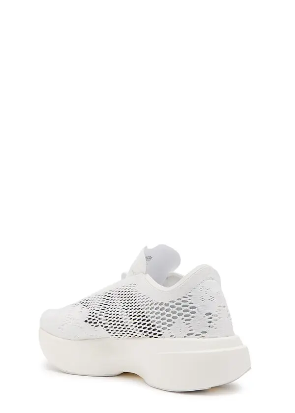 Stella McCartney Adidas X Adizero Mesh-knit Sneakers - White