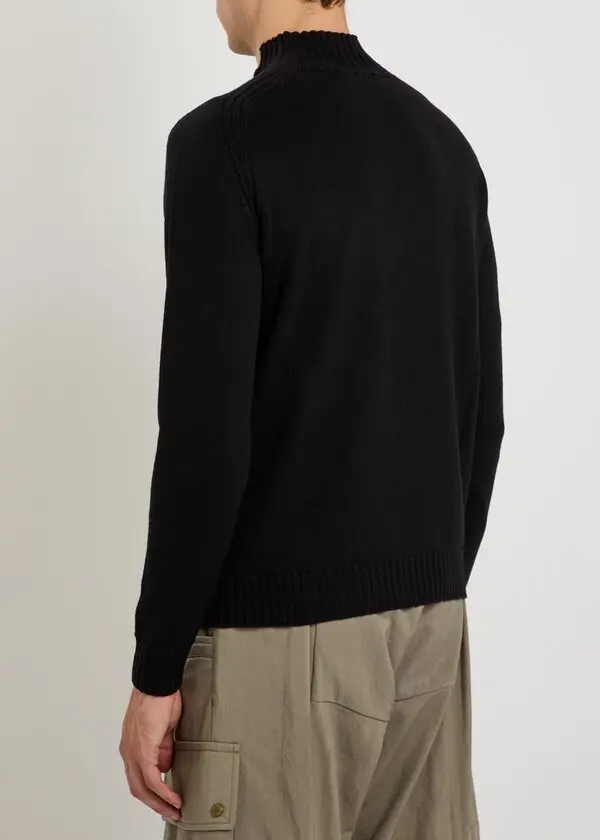 VIVIENNE WESTWOOD Fisherman Orb-intarsia Wool Jumper
