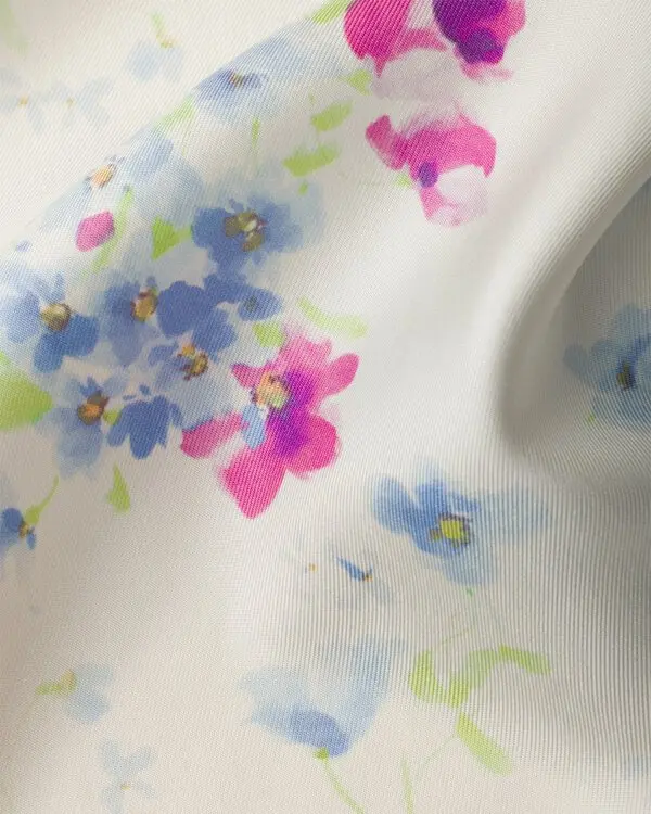 Prada Printed Silk Twill Scarf, 55 X 55 Cm