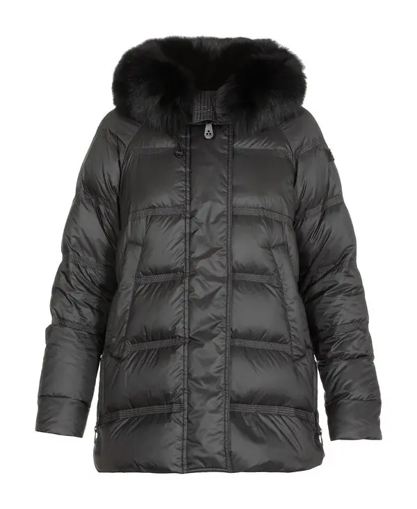 Peuterey Hooded Down Jacket - Black