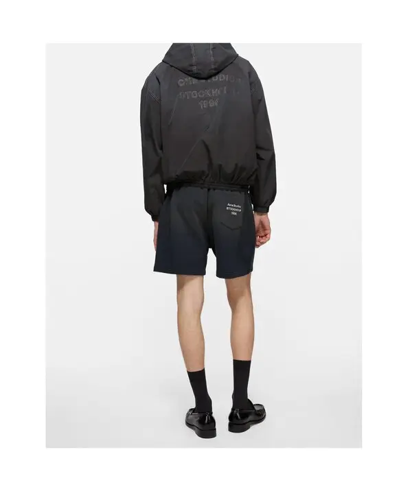 Acne Studios Logo-print Zip-up Hoodie