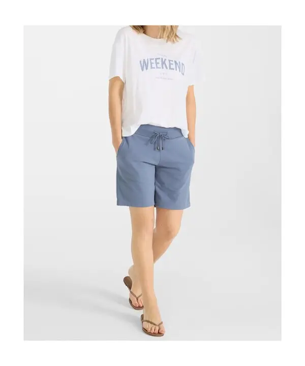 JUVIA Lettering Print T-shirt