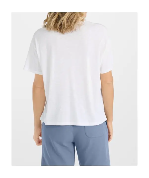 JUVIA Lettering Print T-shirt