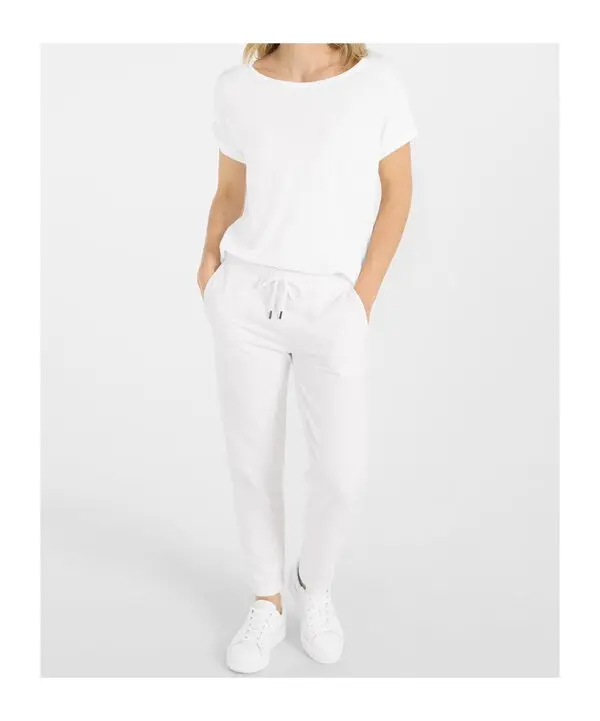 JUVIA Drawstring Waist Casual Pants