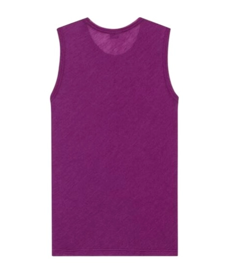 Saint Laurent Tank Top In Cashmere And Silk Jersey