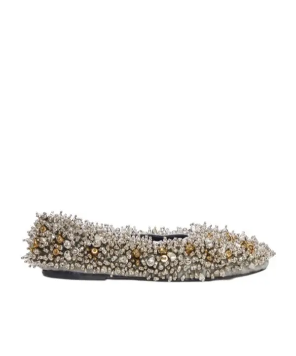 Dries Van Noten Embellished Flats