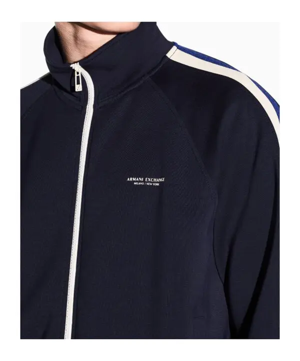 Armani Exchange Sweatshirt Stretch Modal With Cotton Lining
