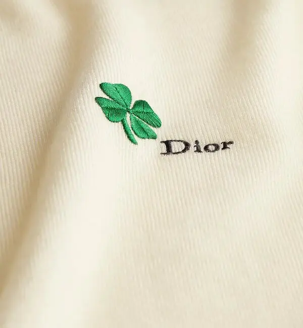 Dior Sweater With Clover Embroidery