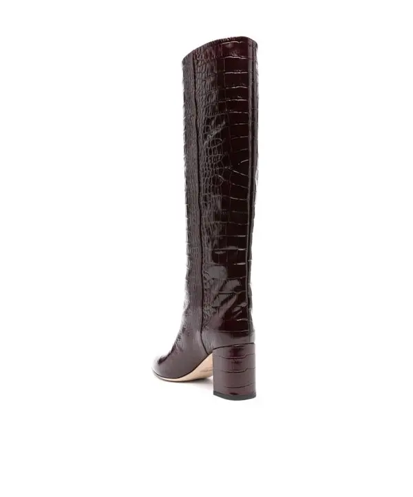 Paris Texas Anja Embossed Knee-length Boots