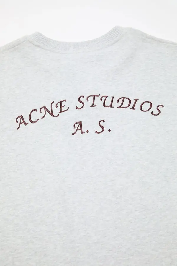 Acne Studios Logo-embroidered Sweatshirt