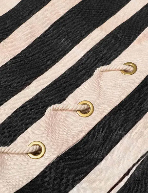Zimmermann Rebellion Stripe Rope Skirt