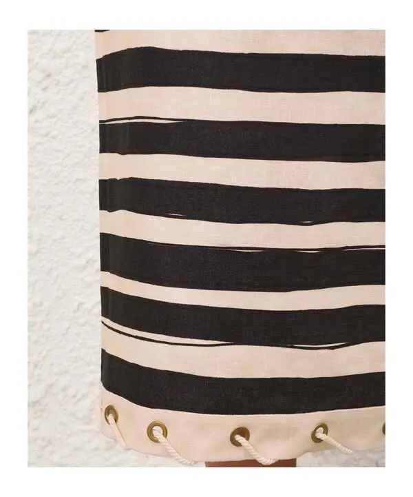 Zimmermann Rebellion Stripe Rope Skirt