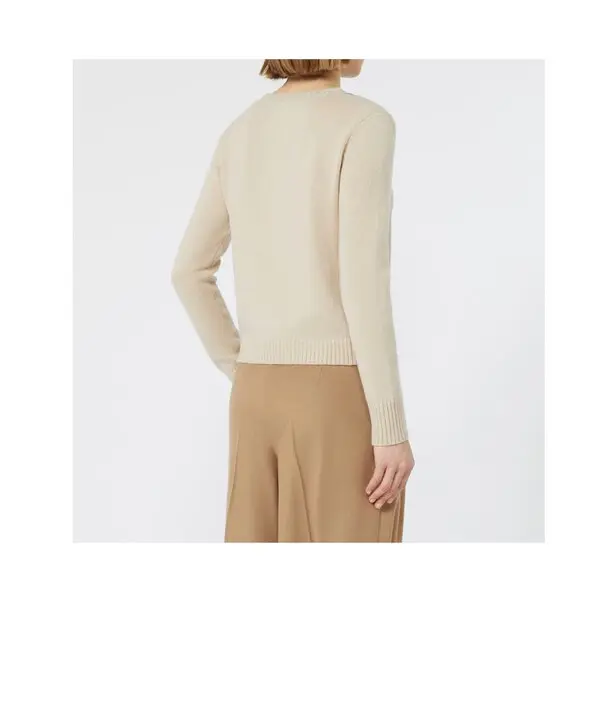 Max Mara Diamond Pattern Knit Sweater