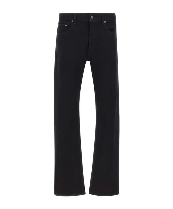 GOLDEN GOOSE Denim Straight-leg Trousers - Black