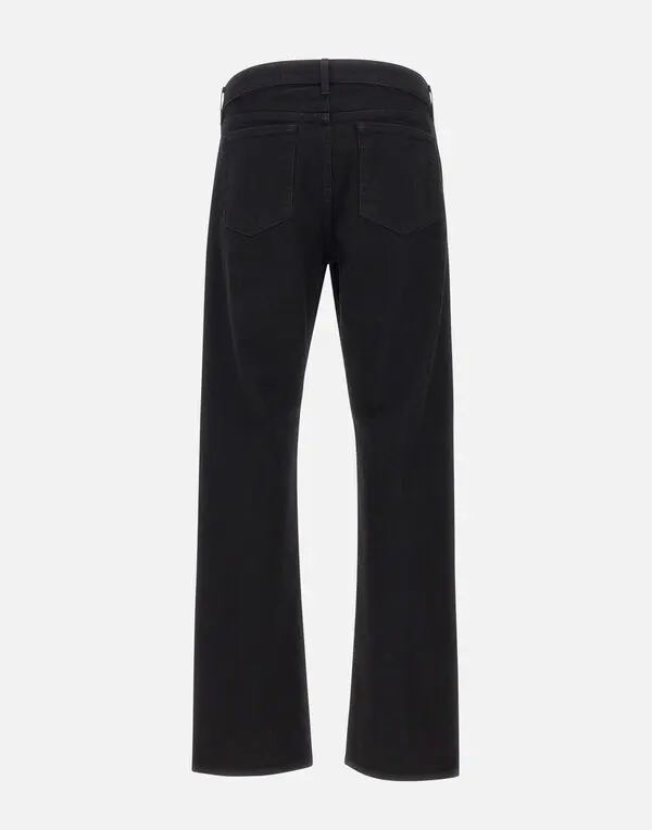 GOLDEN GOOSE Denim Straight-leg Trousers - Black