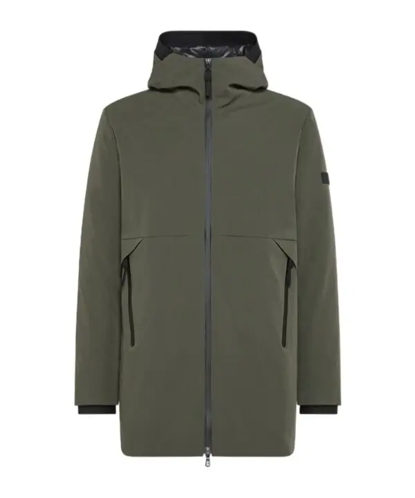Peuterey Logo-patch Hooded Coat