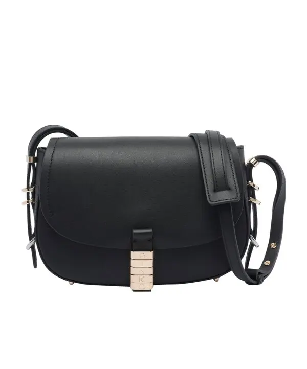 Pinko Saddle Foldover Top Mini Crossbody Bag