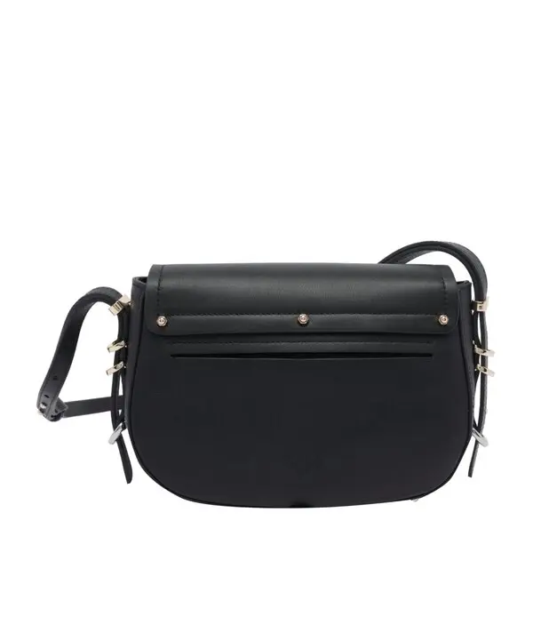 Pinko Saddle Foldover Top Mini Crossbody Bag