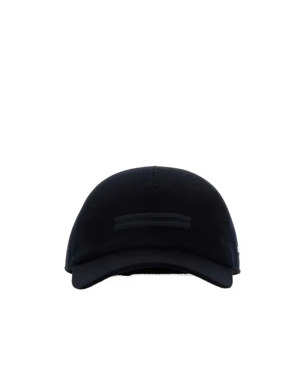 Zegna Logo Detailed Baseball Cap
