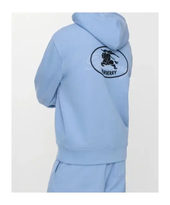 Burberry Knight Stamp Cotton Hoodie