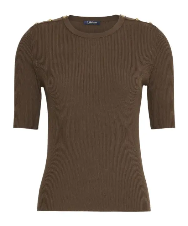 Max Mara Riviera Ribbed Knitted Top