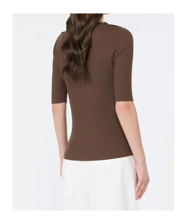 Max Mara Riviera Ribbed Knitted Top