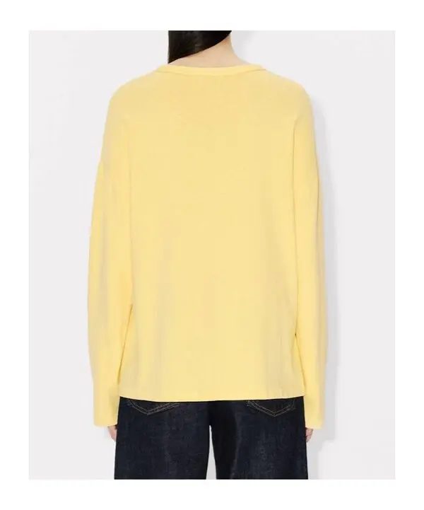 Kenzo Graphic Long Sleeve T-shirt - Yellow