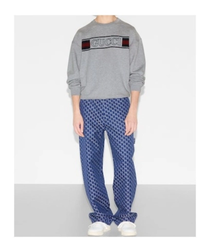 Gucci Embroidery Jersey Sweatshirt