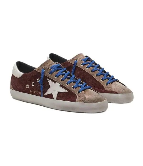 GOLDEN GOOSE Superstar Lace-up Sneakers - Gray