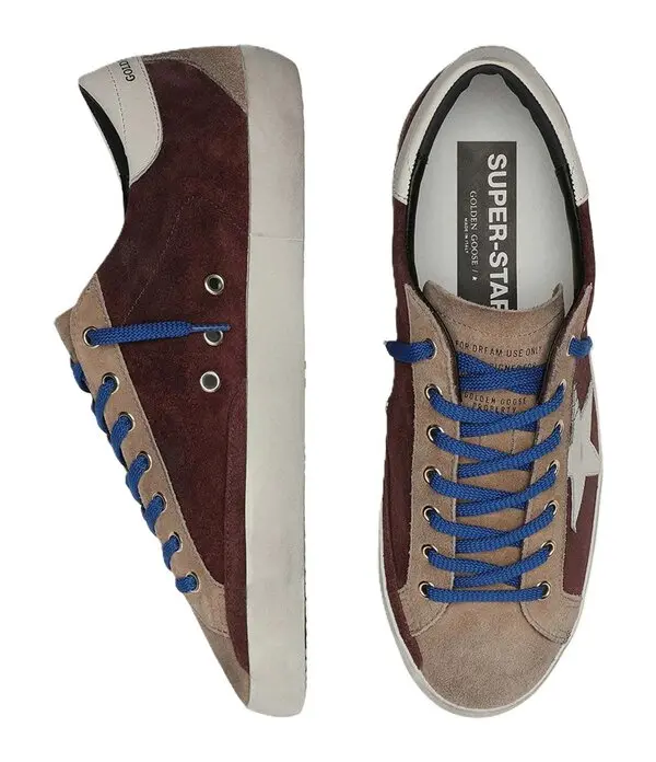 GOLDEN GOOSE Superstar Lace-up Sneakers - Gray