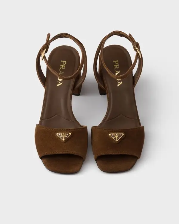 Prada Suede Sandals