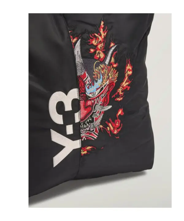 Y3 Yashka Printed Tote Bag