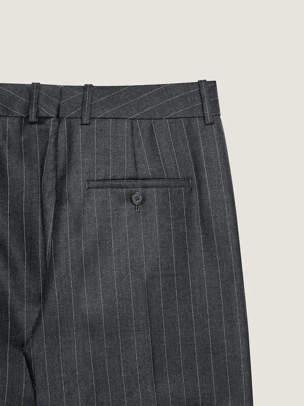 Givenchy Striped Skinny Pants In Wool