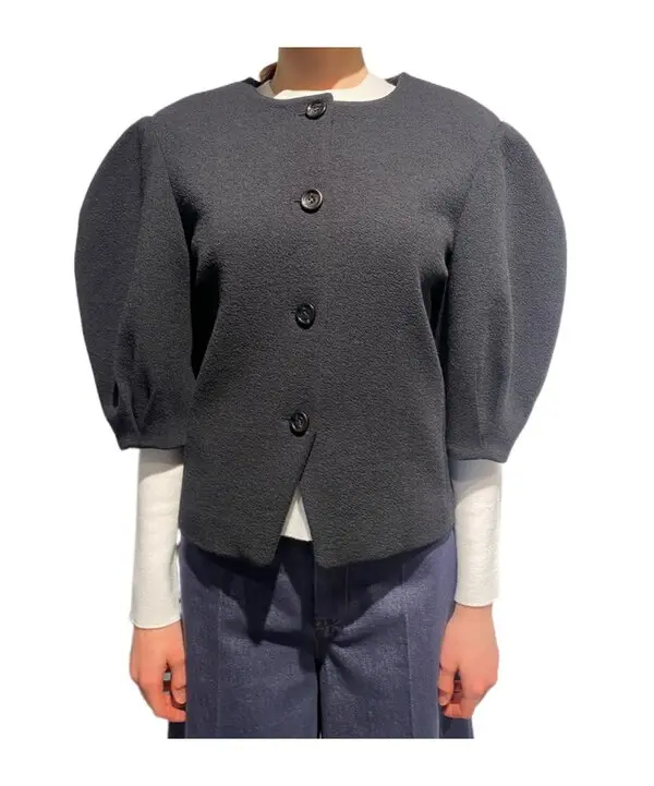Max Mara Short-sleeved Casual Jacket