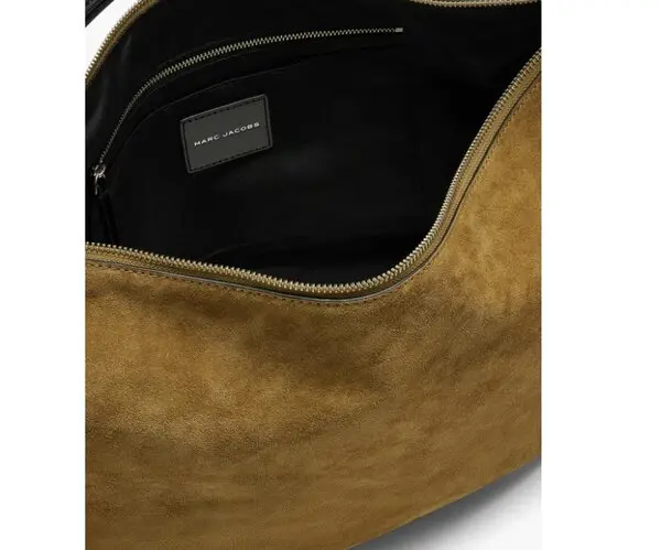 Marc Jacobs Suede Scene Large Shoulder Bag