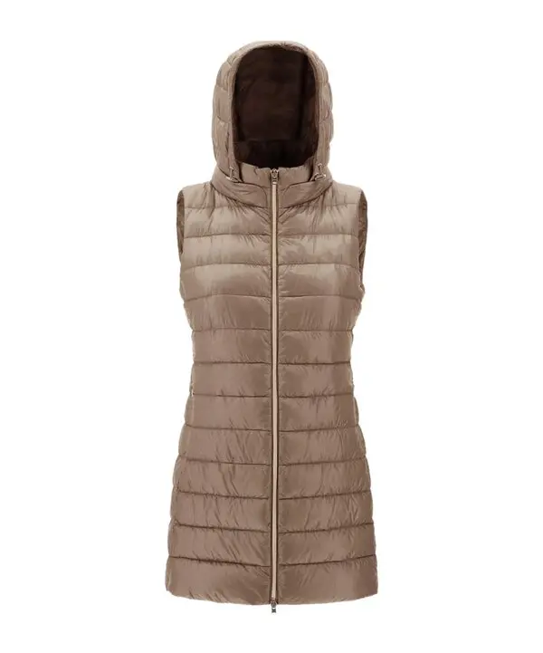 Herno Sleeveless Down Vest With Hood
