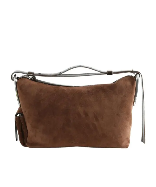 Marc Jacobs Scene Large Shoulder Bag In Suede