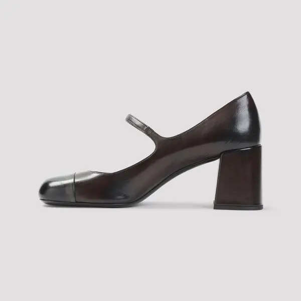 Miu Miu Logo High Heels