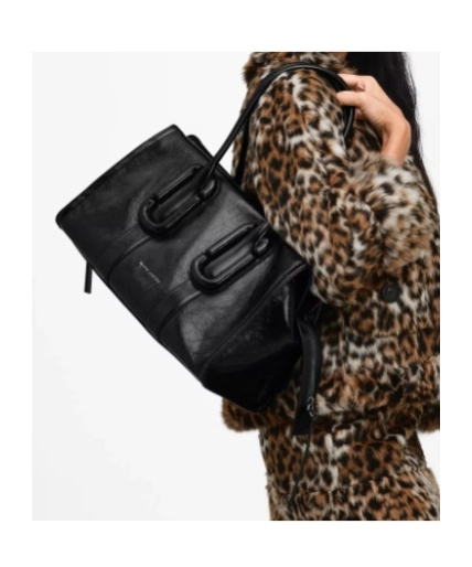 Marc Jacobs Babe City Tote In Crinkle Leather