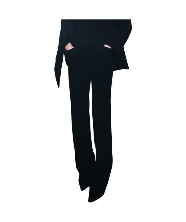 Marella Mini-flare Crepe Envers Satin Trousers