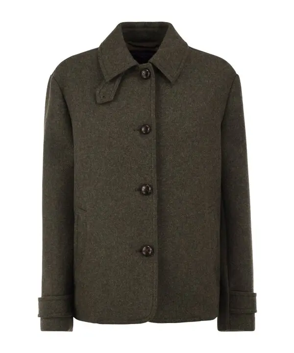 Max Mara Long-sleeved Casual Jacket