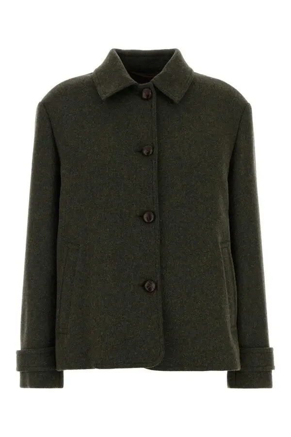 Max Mara Button-up Jacket - No