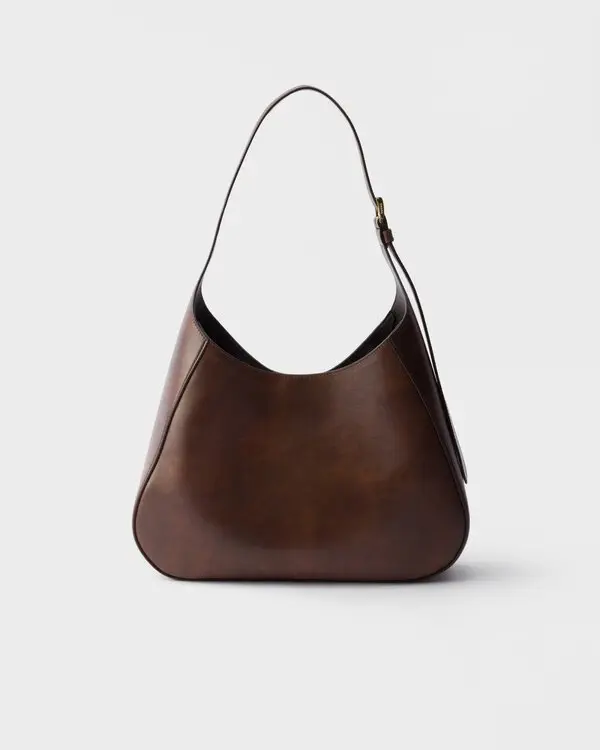 Prada Curved Hobo Shoulder Bag