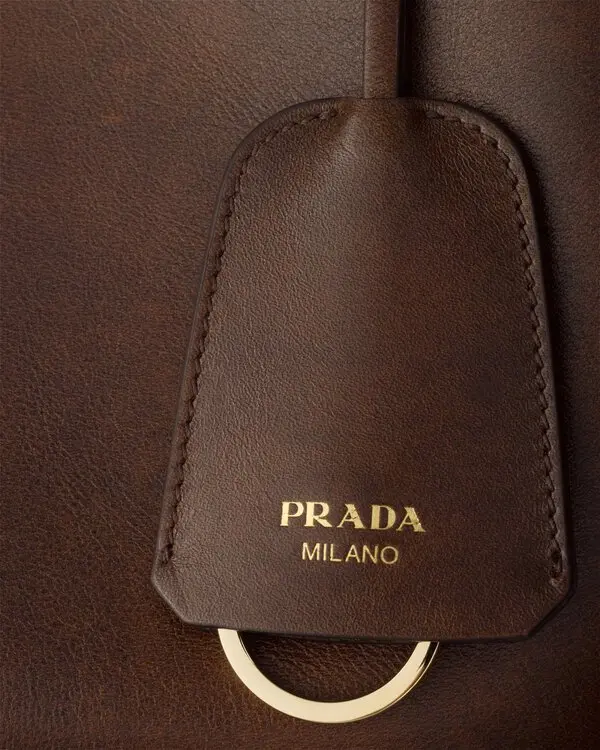 Prada Curved Hobo Shoulder Bag