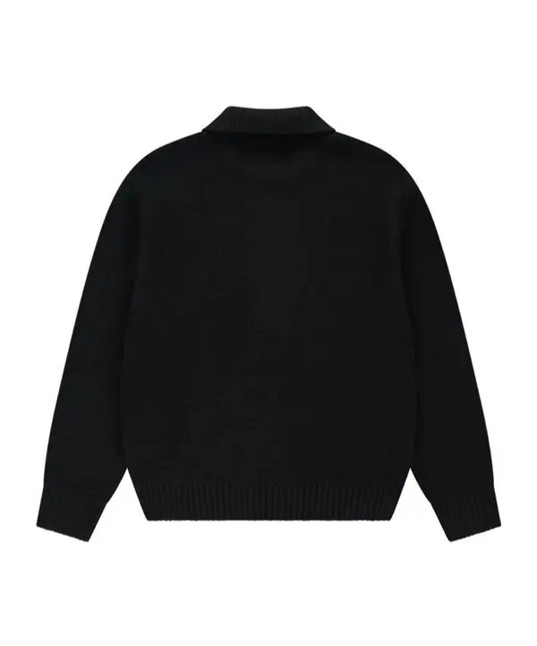ARTE ANTWERP Logo-patch Zip-up Sweater