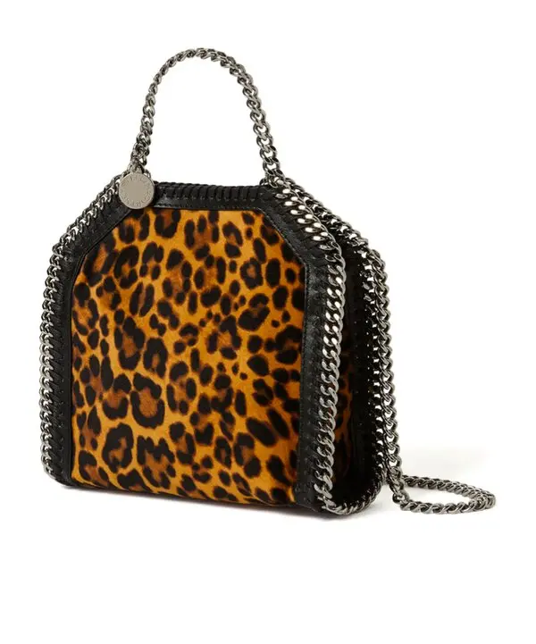 Stella McCartney Falabella Tiny Tote Bag - Leopard